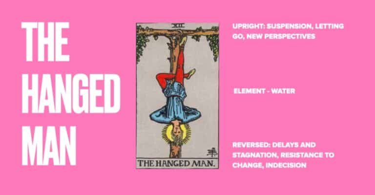 The Hanged Man Tarot Card Meaning – Love, Money, Career, and Health ...